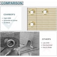 Balcony Privacy Fence Screen Mesh - 3'x157' Deck & Cover - Beige ...