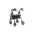 Drive Medical Duet Dual Function Transport Wheelchair Rollator Rolling ...