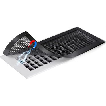 Home Intuition Adjustable Magnetic Air Deflector for Sidewall and ...