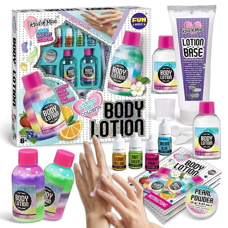 Kids Body Lotion Making kit, FunKidz Spa Party Supplies for Girls ...