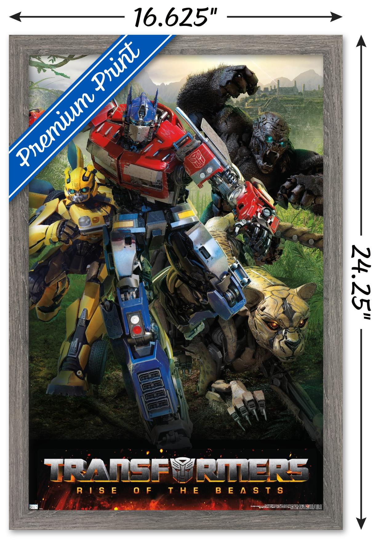 Transformers 4 New Optimus Prime Poster