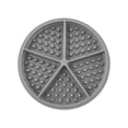 5 Cavities Silicone Waffle Maker Baking Tray Mold for Waffle Cake ...