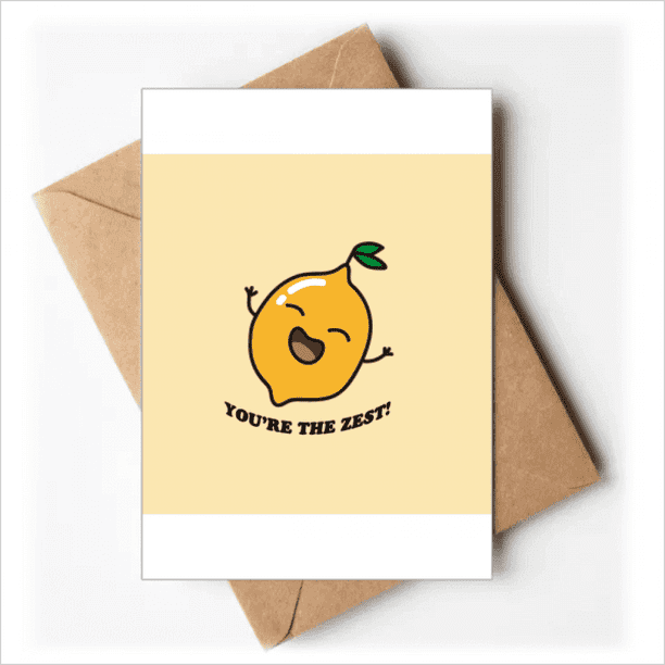 Lemon Card