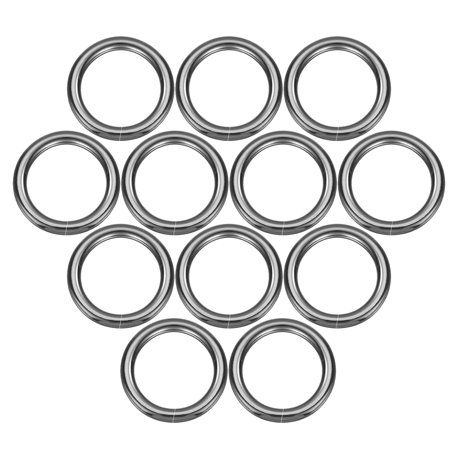 Click here for Uxcell 32 Pcs O Ring Buckle 19mm/0.7 Id 3.8mm Thic... prices