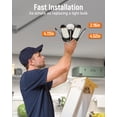 6+1 Panels - 4 Pack LED Ceiling Shop Light, 6500K Daylight, 40000lm ...