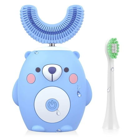 Kids Electric Toothbrush, Ultrasonic Autobrush Toothbrush Kids with 6 ...