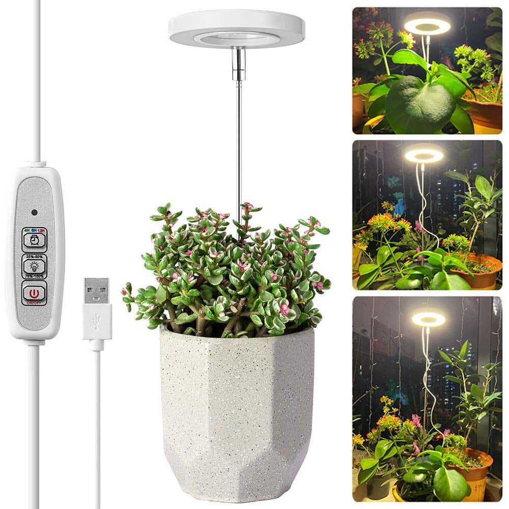 Macgin 1PCS Grow Light, Plant Grow Light for Indoor Plants Full ...