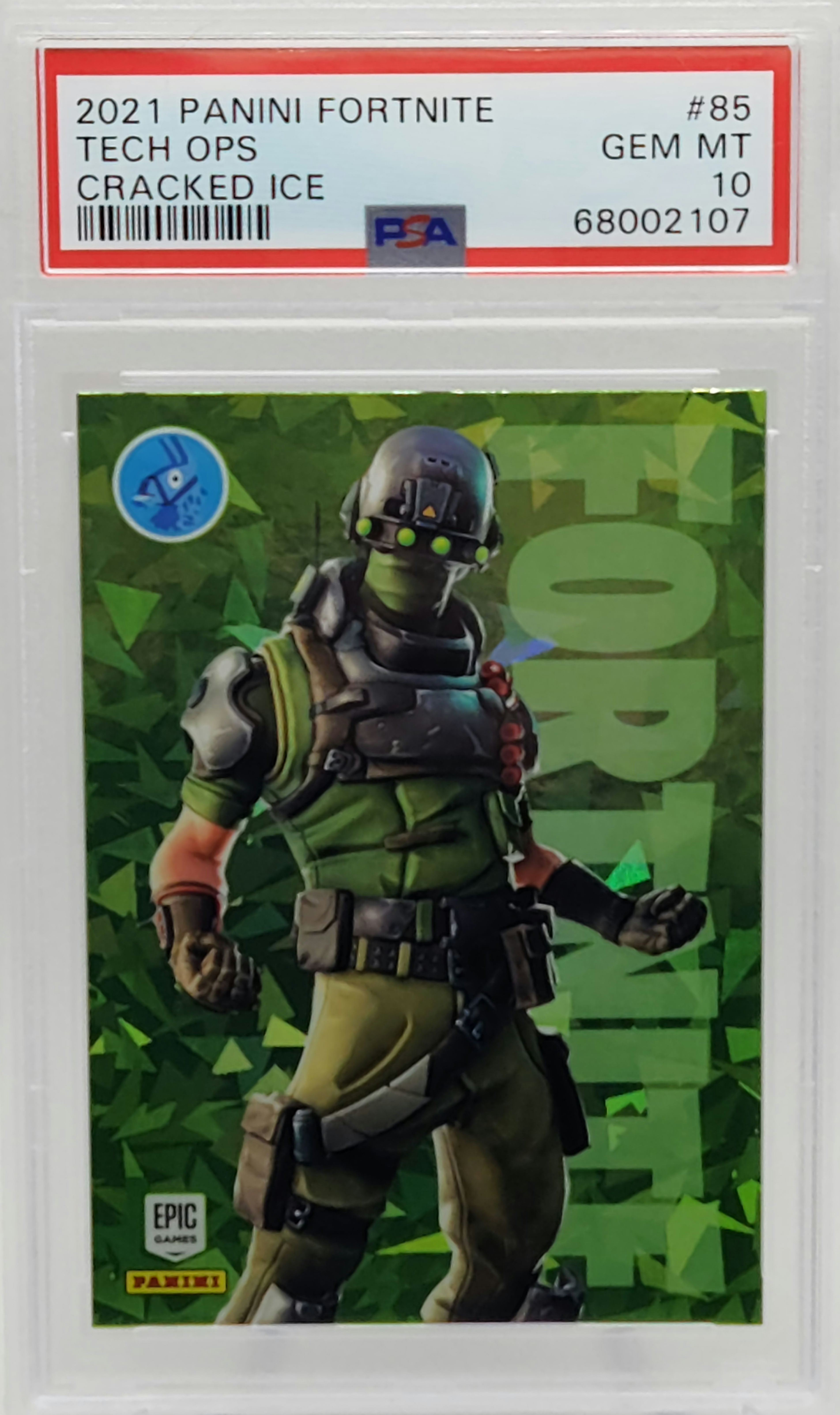 Tech Ops Cracked Ice 2021 Panini Fortnite Epic Games Trading Card #85 ...