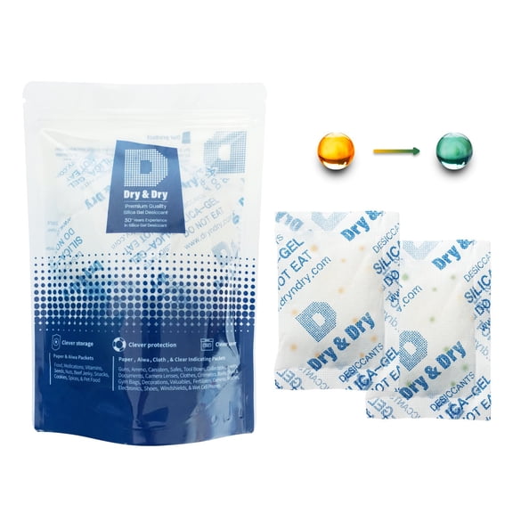 Silica Gel Desiccant Packs