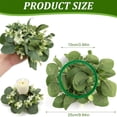 PLJFXXM 1 Pcs Eucalyptus Faux Kitchen Cabinet Artificial Greenery ...