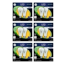 (12 bulbs) GE 65762 LED 75 watt equivalent, Soft White A21 LED Light ...