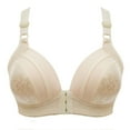 Bvxeep Plus Size Thin Cup Non-Magnetic Wirefree Lift Chest Side ...