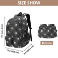ALAZA Skull in Web Print Student Backpack School Bookbag Large Laptop ...