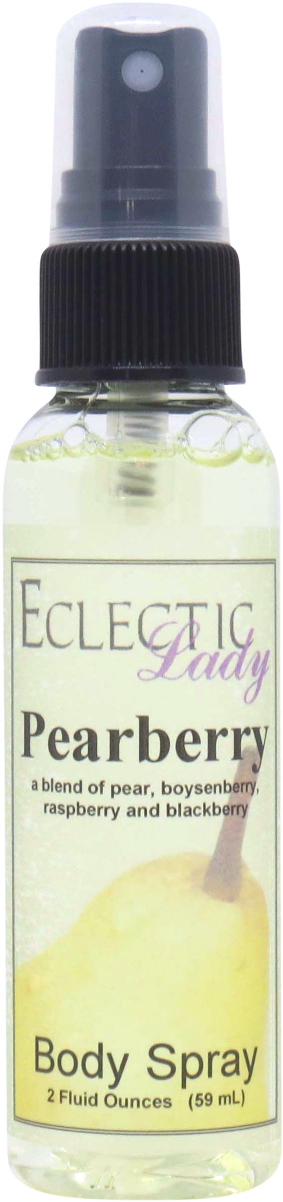 Pearberry Body Spray, Eclectic Lady, Hydrating Mist, Unisex, 2 oz ...