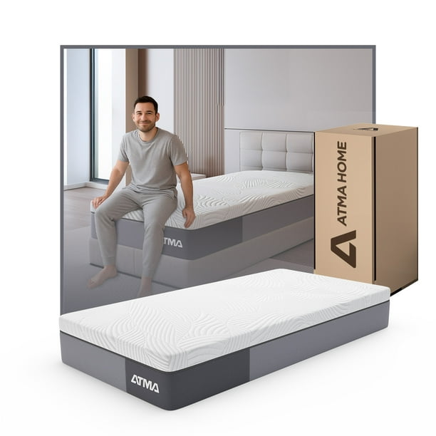 Colchón en Caja Individual ATMA VENTUS Memory Foam Altura 29cm | Bodega ...