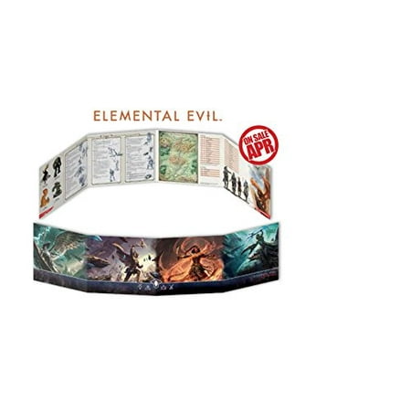 Dungeons & Dragons - Dm Screen - Elemental Evil - Walmart.com