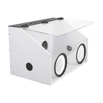 Polisher Dust Box Fully Enclosed Acrylic Dust-Proof Enclosure Grinding ...