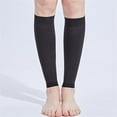 BWASD Women & Men 20-37mmHg Stock Footless Calf Thigh Length for Leg ...