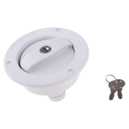 Round Gravity Lockable Water Inlet Funnel White | Walmart Canada