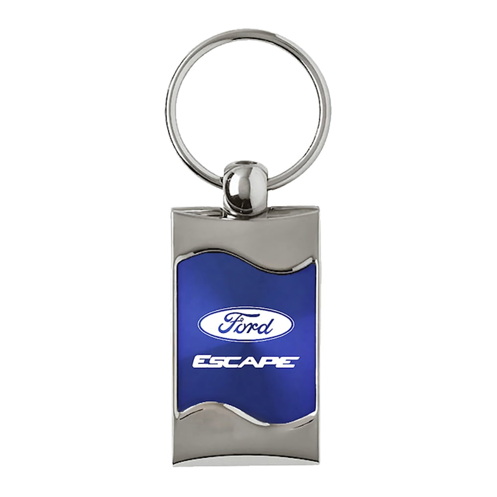 Au-TOMOTIVE GOLD Escape Rectangular Wave Blue Key Fob - Walmart.com