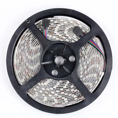 SUPERNIGHT 16.4ft SMD 3528 RGB LED Strip Light, 300 LEDs Color Changing ...
