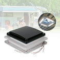 RV Caravan Roof Vent Forward & reverse motor RV Fan 12V Skylight W/LED ...
