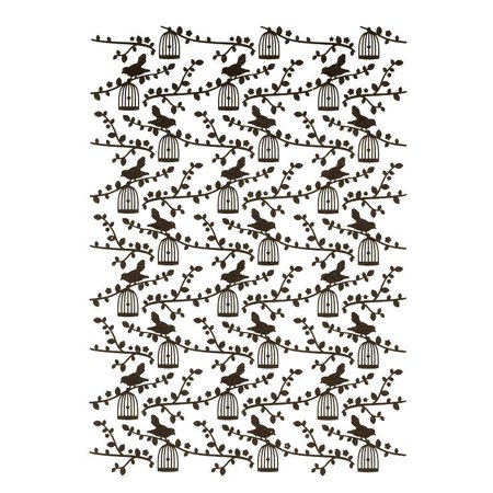 Nellie's Choice-Vintasia Embossing Folder- Bird Pattern | Walmart Canada