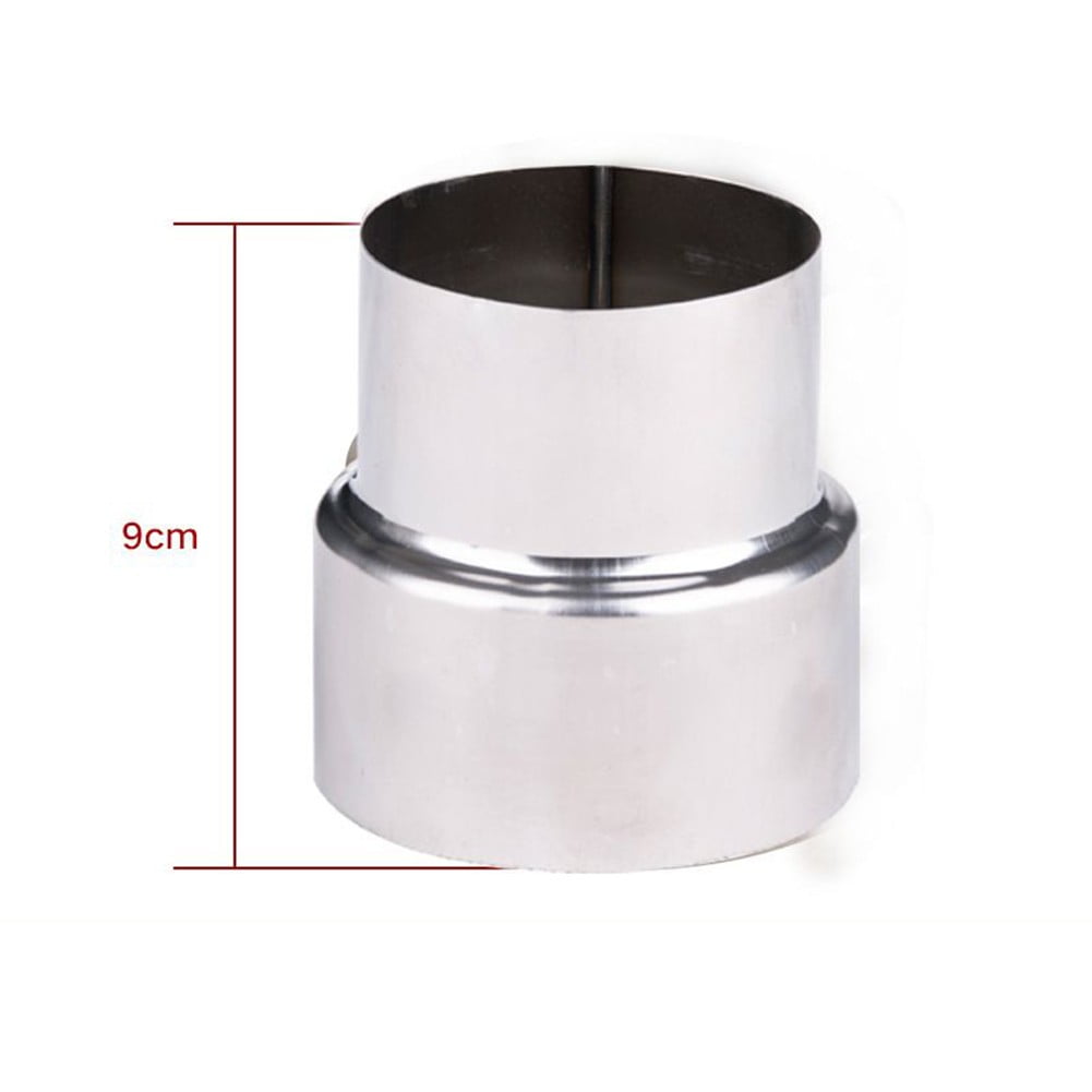 Fule Stainless Steel Flue Liner Reducer / Tubing Connector Chimney ...
