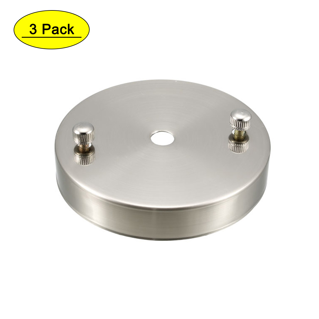 Uxcell Ceiling Light Plate Pointed Base Pendant Holder 98mmx18mm Nickel ...