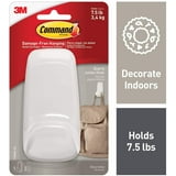 Command Jumbo Hook 6 Hooks, Quartz - Walmart.com