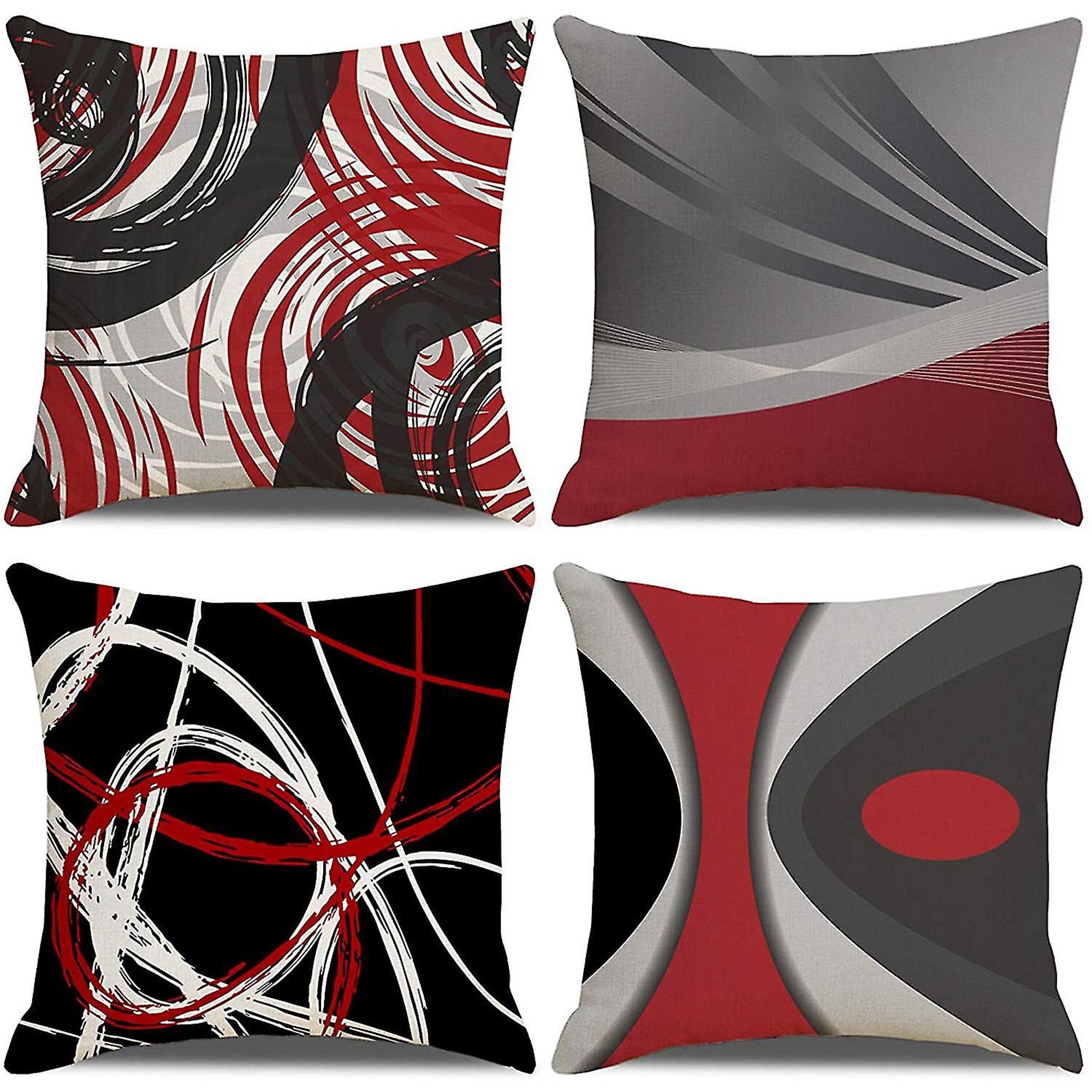 Click here for Duolekuaixiao Pack Of 4 Cushion Covers 18x18inch... prices