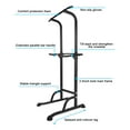 S-HOME Compact Foldable Power Tower Dip Station with Sturdy ...