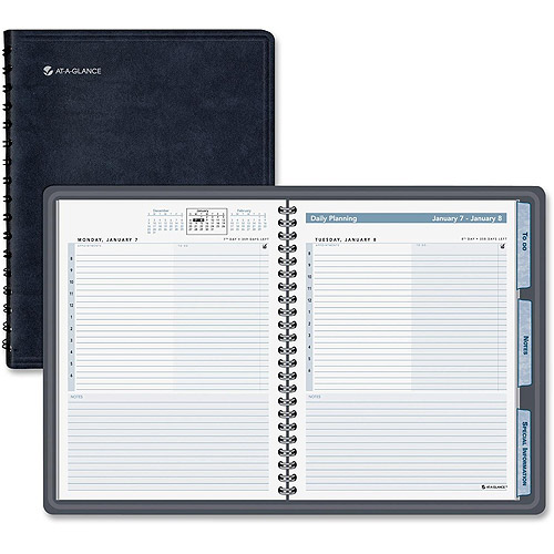 At A Glance Daily Action Planner Appointment Book Walmart At A Glance Daily Action Planner Appointment Book Walmart