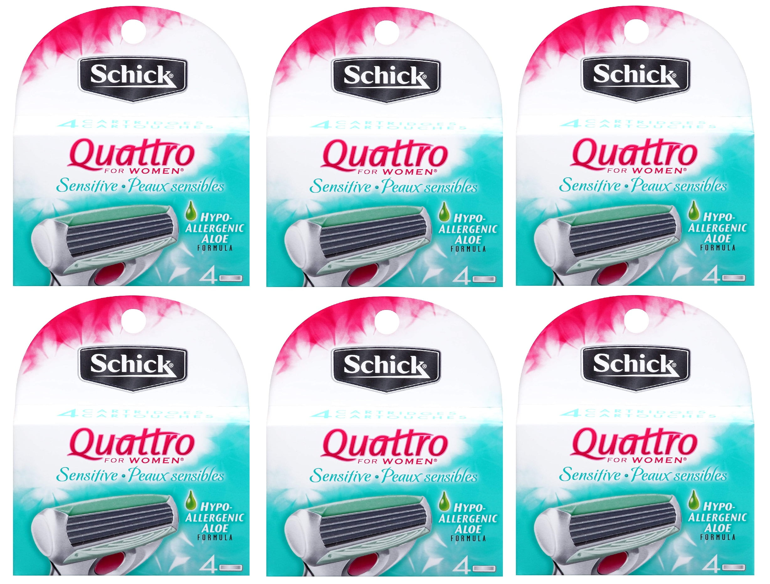 Schick quattro refills - whitefas