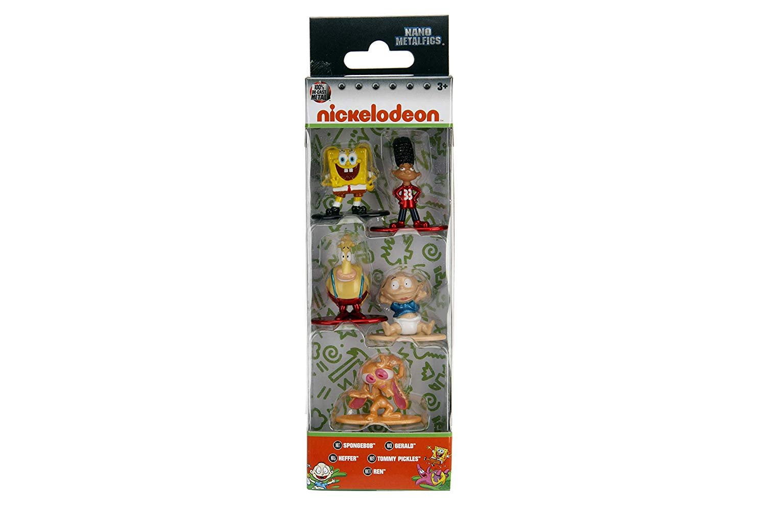 Buy Nano Metalfigs Nickelodeon 5 Pack Die Cast Figures by Jada Toys ...