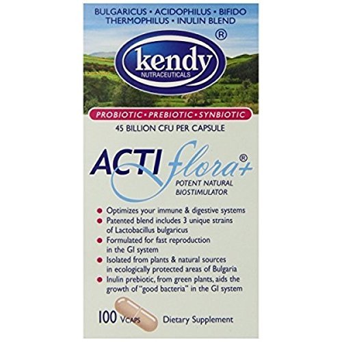 Actiflora + Synbiotic Pre/Probiotic Kendy 100 VCaps - Walmart.com