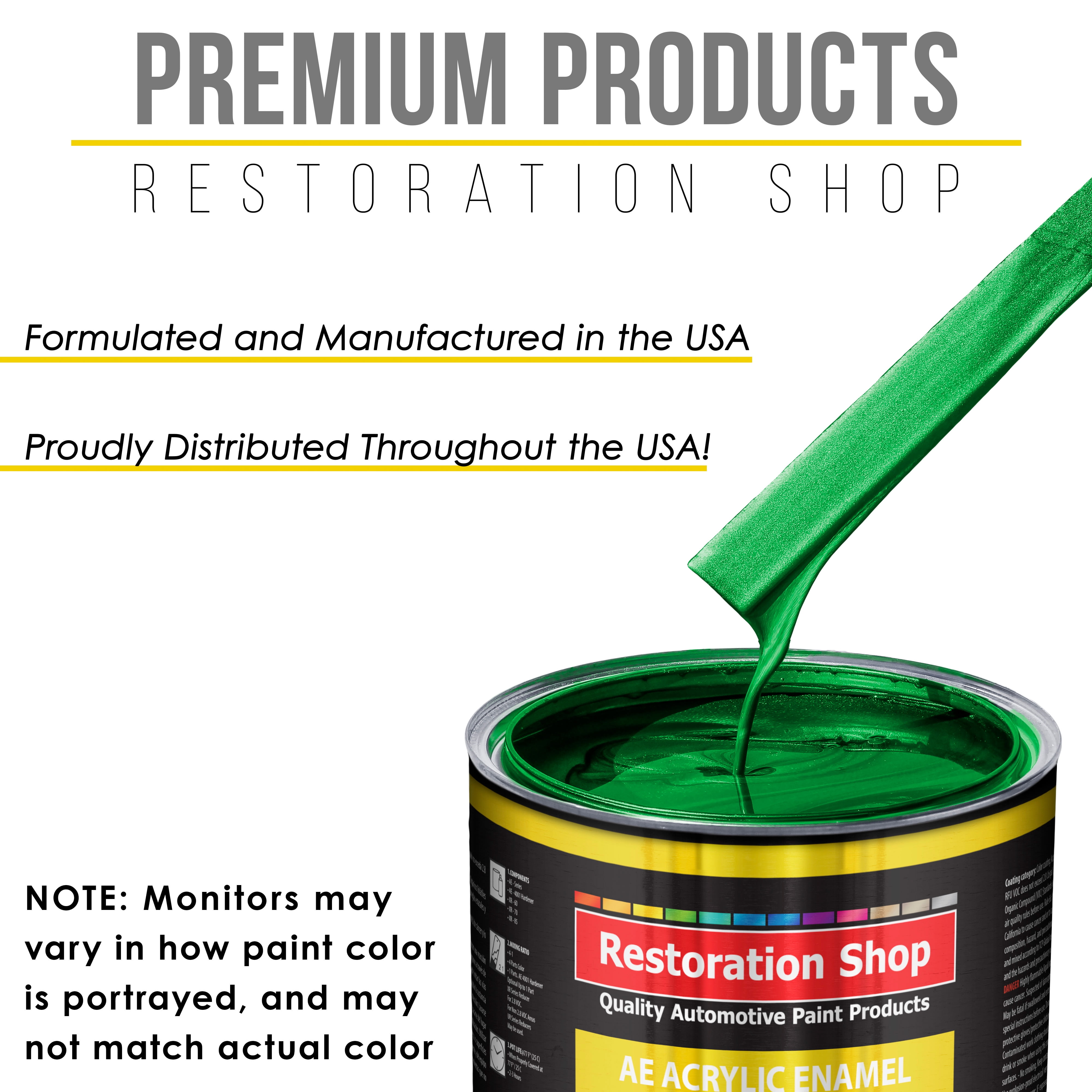 Buy Restoration Shop - Firemist Green Acrylic Enamel Auto Paint ...