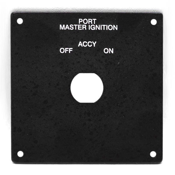 Sea Ray Boat Ignition Switch Panel 1896435 | 5456 Port Master Aluminum ...