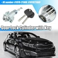 Unique Bargains Door Lock Cylinder Kit with 2 Keys for Kia Optima 11-18 ...