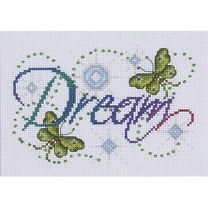 Design Works Counted Cross Stitch Kit 5"X7"-believe (14 Count ...