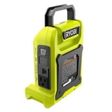 Ryobi Portable 300-Watt Powered Inverter for 40-Volt Battery Source ...