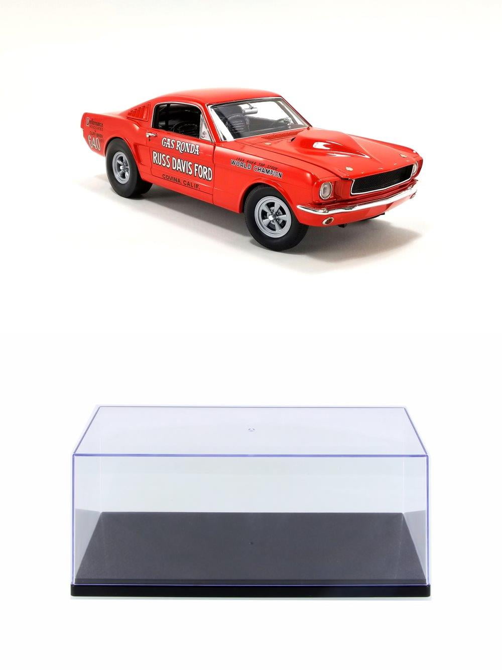 Diecast Car w/Display Case - Gas Ronda 1965 Ford Mustang A/FX Russ ...