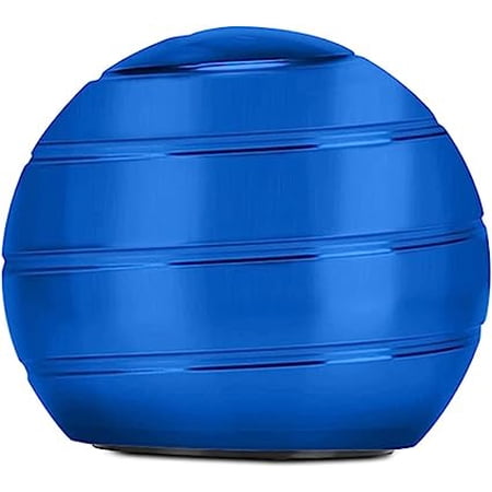 (Blue Diameter: 40mm)Kinetic Desk Toy Desk Metal Spinner Ball Gyroscope ...