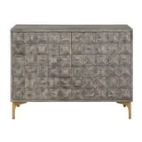 Coast to Coast Carbon Dust Multi-Color Transitional Two Door Cabinet ...