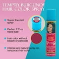 Jerome Russell Temp'Ry Color Spray, Burgundy, 2.2 Oz - Walmart.com
