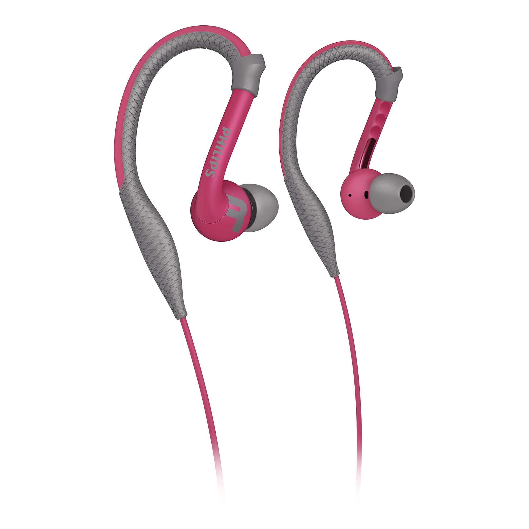 Philips SHQ3200PK/28 ActionFit Sports Earhook Headphones - Walmart.com