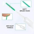 300 Pieces Dual-Use Interdental Brushes Soft Silicone, Disposable ...