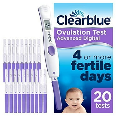 Clearblue Advanced Digital Ovulation Test Kit, 32Ct - Walmart.com