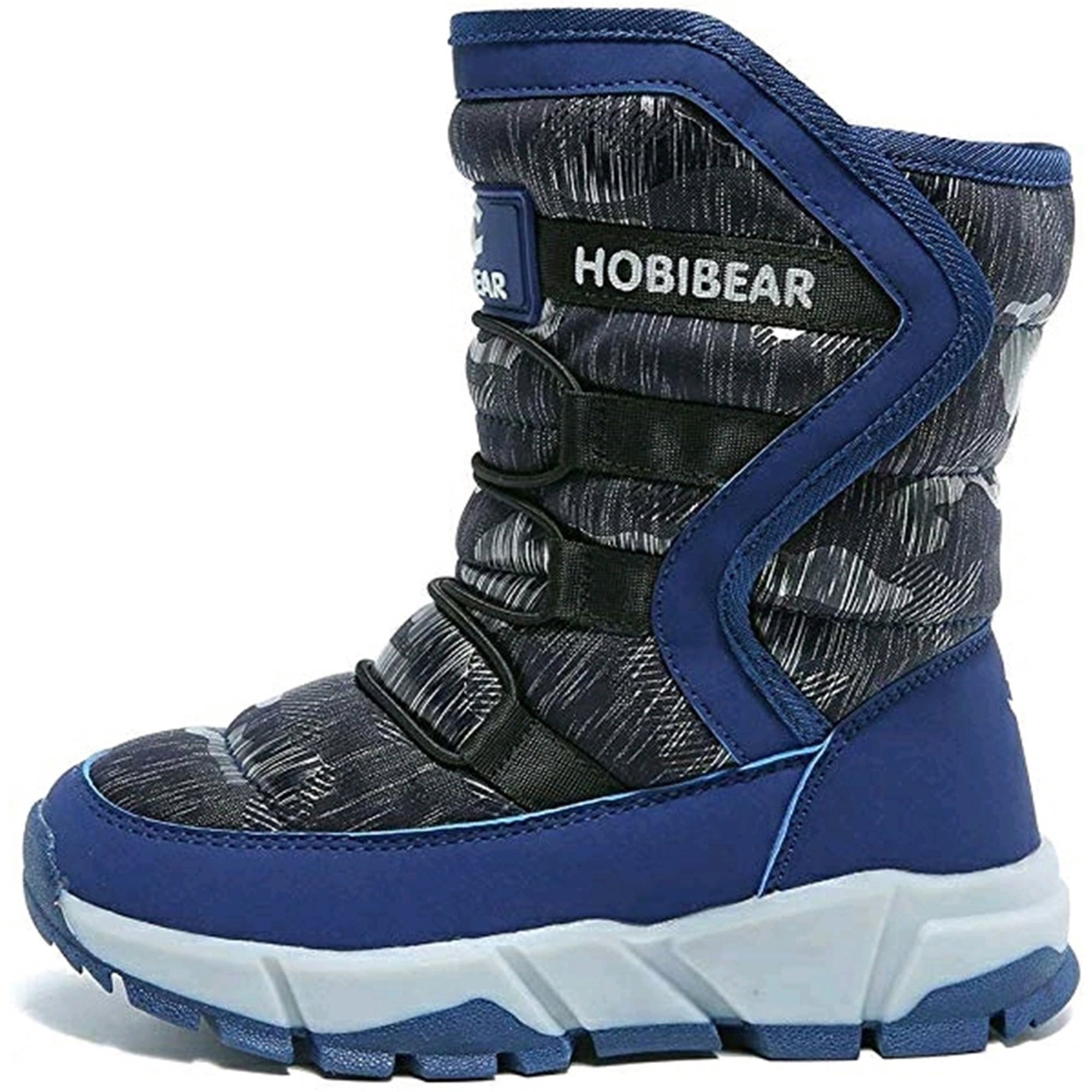 Tanleewa Kids Waterproof Snow Boots Boys and Girls Winter Boots Child ...