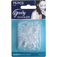 Goody Classics Polybands Elastics, Clear 250 ea - Walmart.com